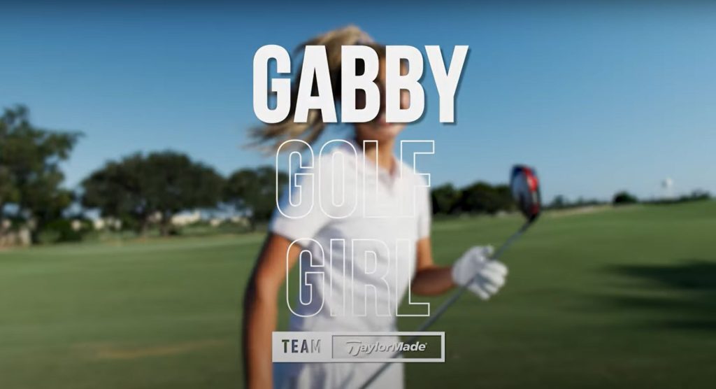 Gabby Golf Girl: Historic TaylorMade Partnership Unveiled - GolfAid